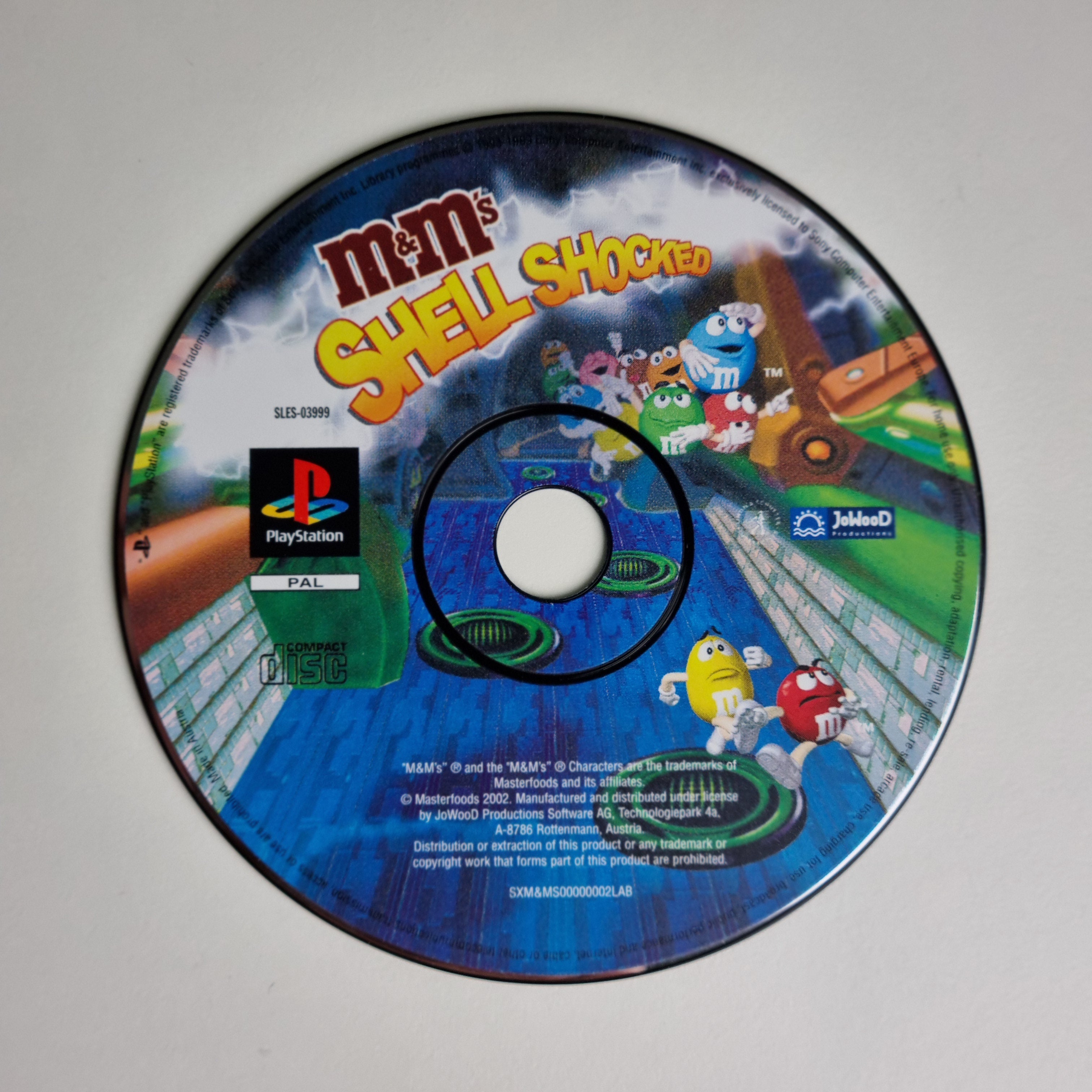 M&Ms: Shell Shocked | PlayStation PS1 | Buy Now – Dogghead Tech.